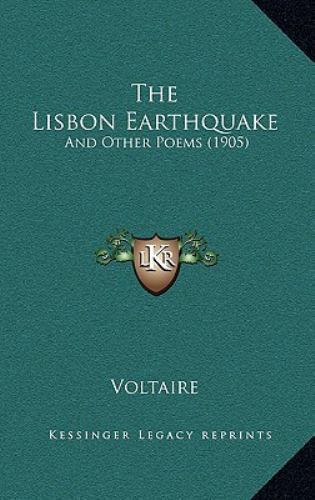 Lisbon Earthquake : And Other Poems (1905) by Voltaire (2010, Hardcover ...