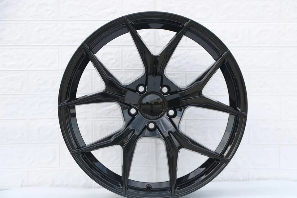 19" Wheels 19x8.5 / 19x9.5 +35 5x120 For BMW 325 328 335 Z4 F10 Black ...