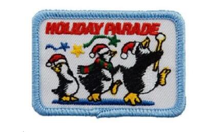 Girl Boy Cub HOLIDAY PARADE Christmas Penguins Fun Patches SCOUT GUIDE March | eBay