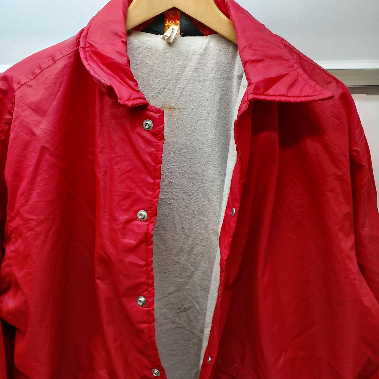 Pla Jac Red Usmc Coach Jacket - Gem