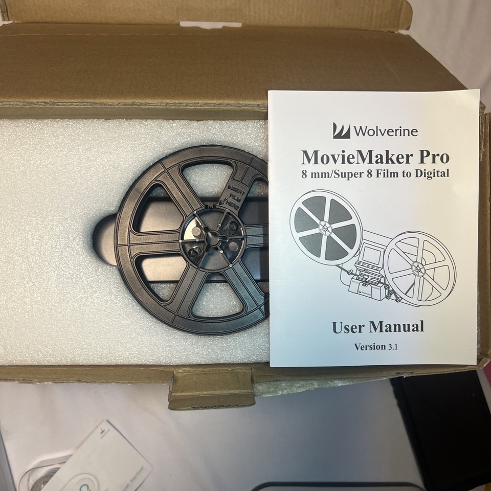 Wolverine Data MovieMaker PRO 8mm and Super 8 Converter - Up to 9"Reels ...