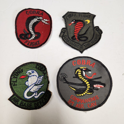 LR0163 Lot of 4 Vietnam Era Army and Marine Cobra Unit patches L2B | eBay
