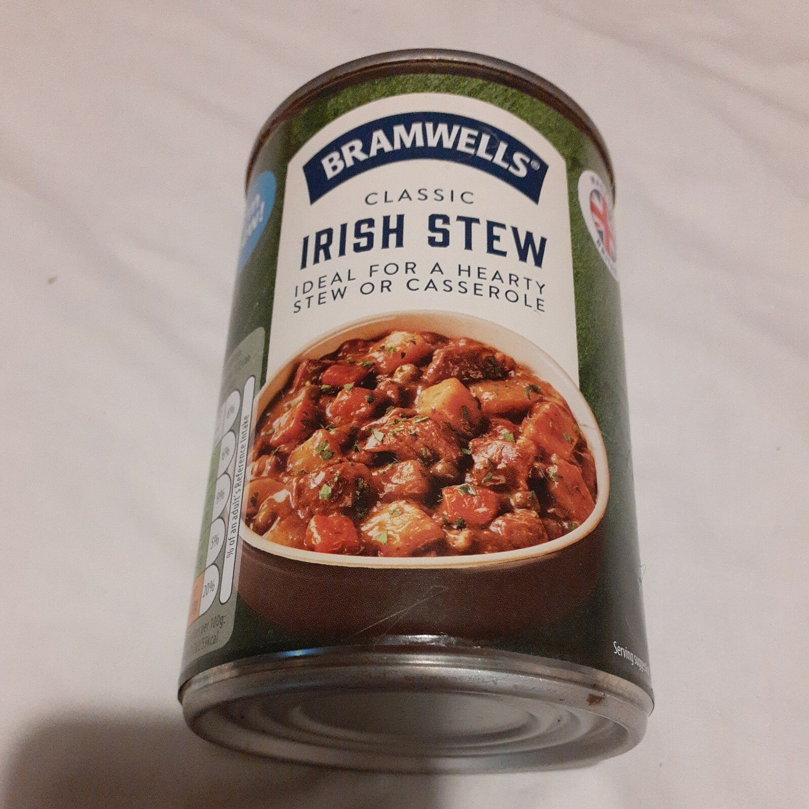 4 Bramwell's Irish Stew Quick Meal 400g x 4 tins cans=1.6KG. Free P&P ...