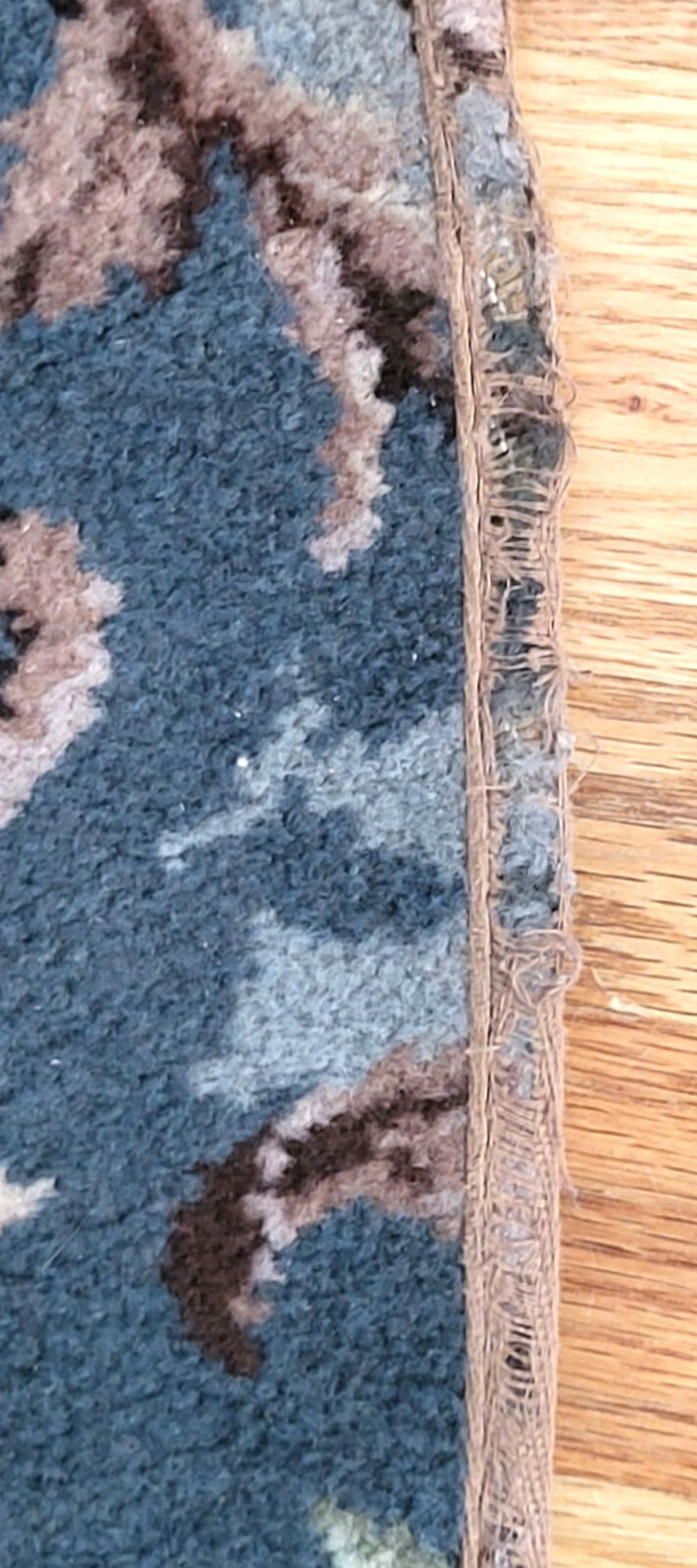 AWESOME Antique Vintage Wool Rug Shabby PINK ROSES Chic BIGELOW STYLE ...