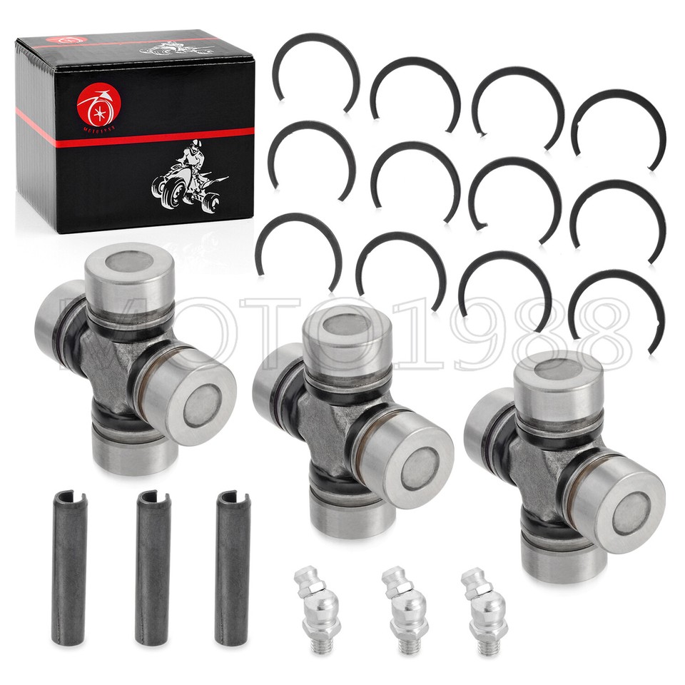 Front Rear Propeller Shaft Bearing Carrier u-joint For Polaris 3515075 ...