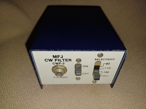MFJ ELECTRONICS "CWF-2" AUDIO FILTER | eBay