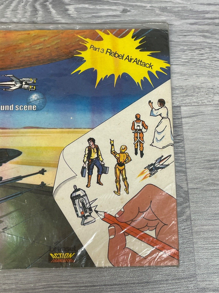 Star Wars Rebel Air Attack, Letraset Action Transfers, Vintage 1977 ...