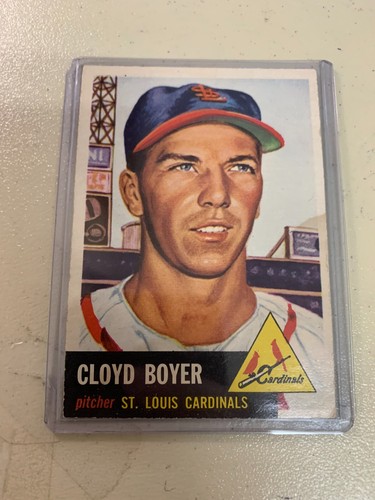 Cloyd Boyer 1953 Topps #60 CARDINALS C5 | eBay