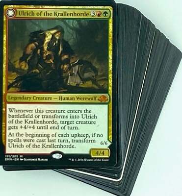 ***Custom Commander Deck*** Ulrich of the Krallenhorde - Werewolves EDH ...