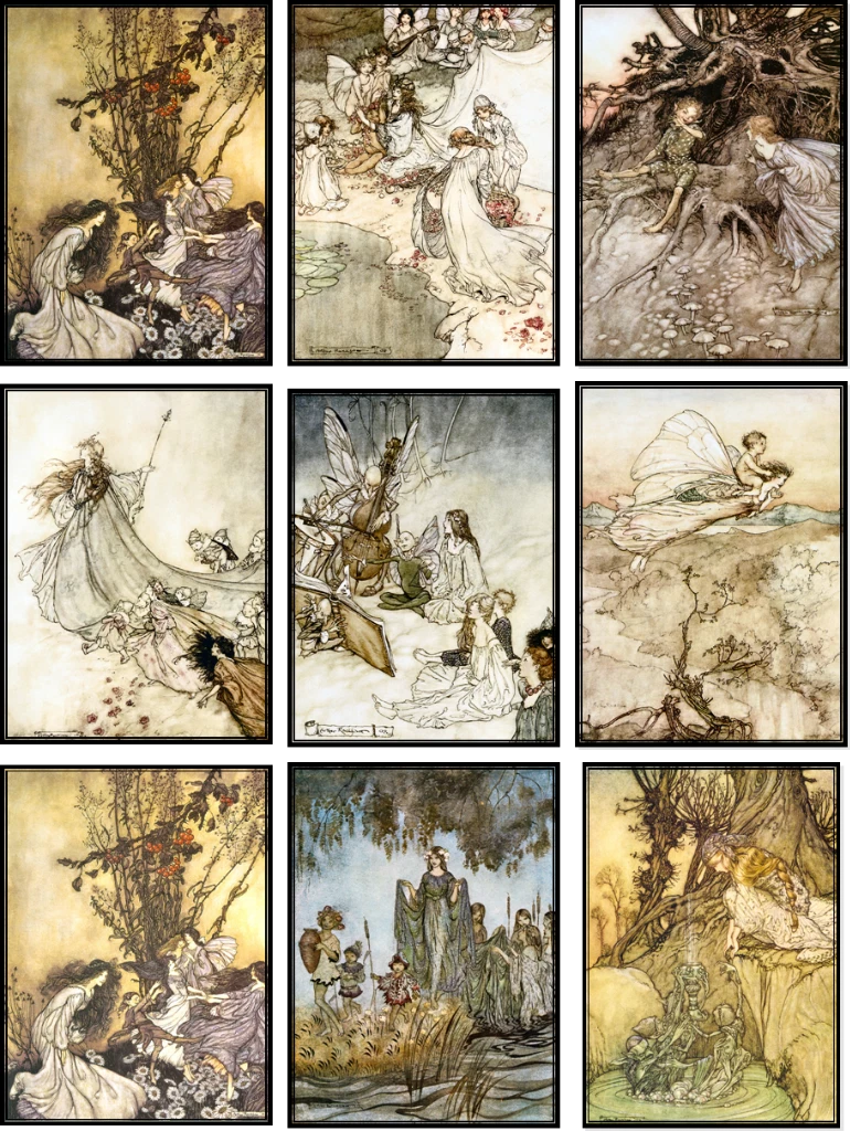 Arthur Rackham Fairies