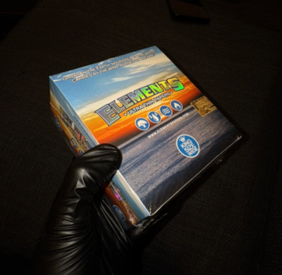 Sealed Box of 50 Packs ELEMENTS Full Size "KING SIZE WIDE" Rice Rolling Papers | eBay