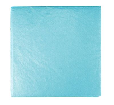 Gift Wrap Tissue Paper 20 x 20-Inches 60-Sheets Cyan Blue | eBay