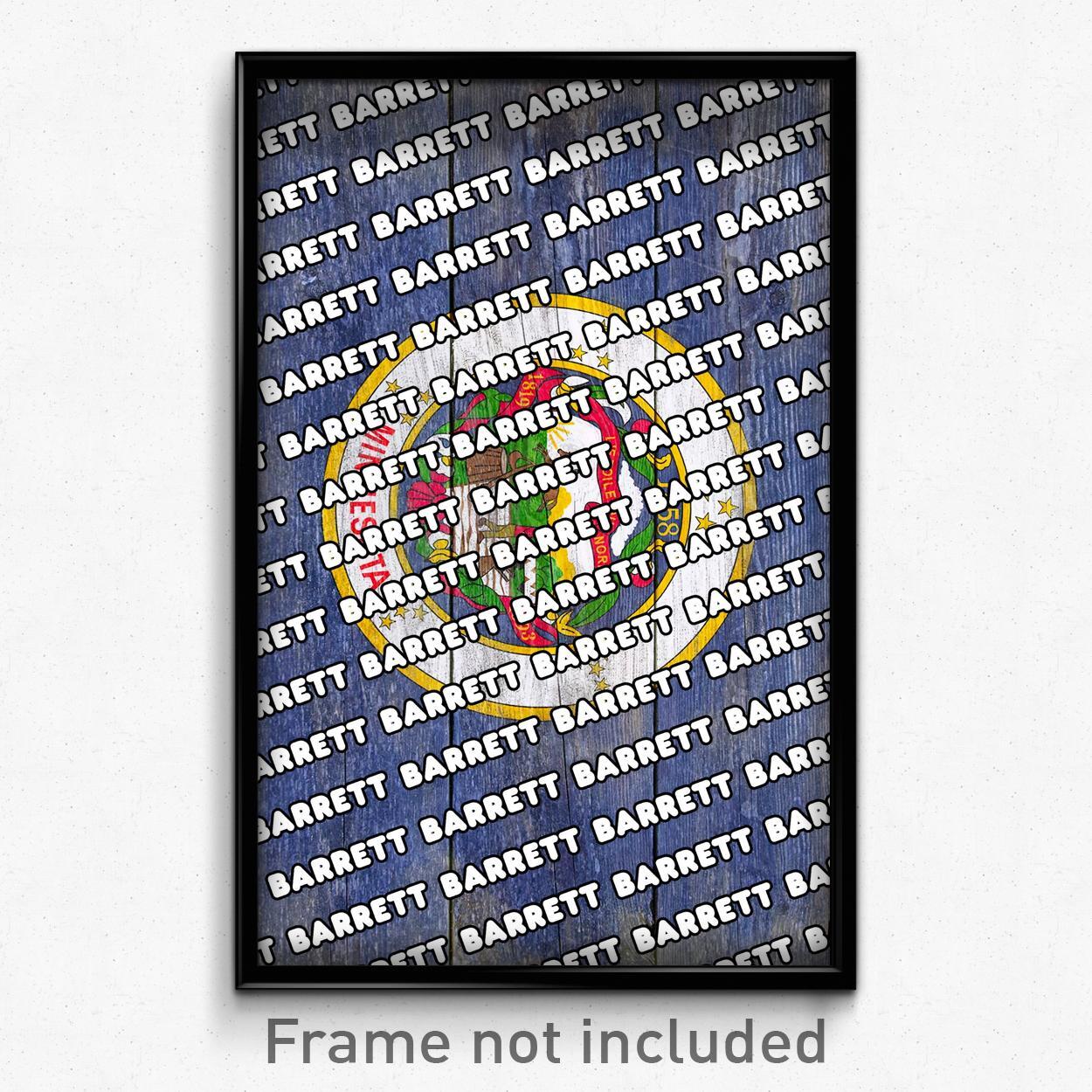 Barrett Minnesota Poster (MN City Souvenir 11x17 Town Print) | eBay