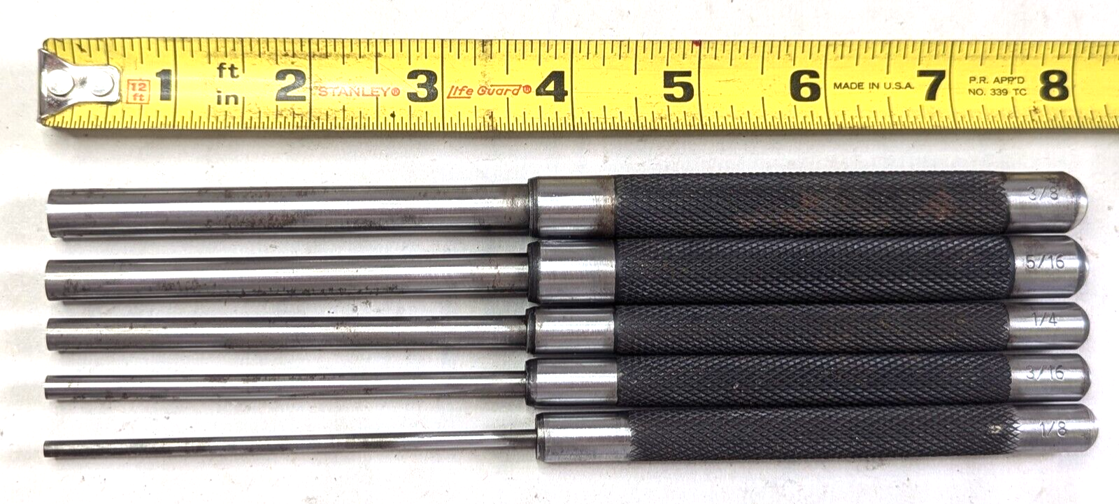 Machinist Set Of 5 Machinist Punches Unbranded | eBay