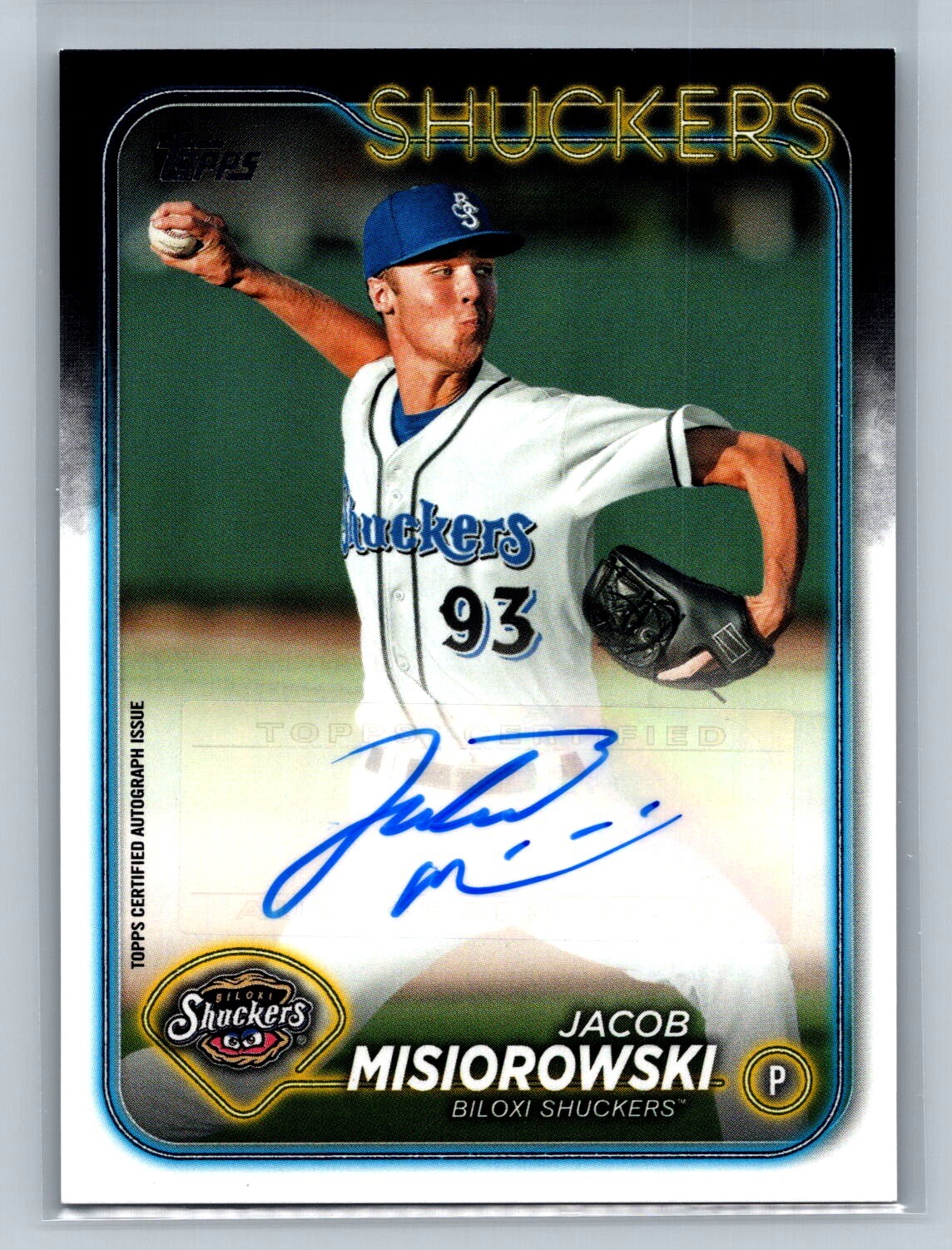 2024 Topps Pro Debut Jacob Misiorowski Auto | eBay