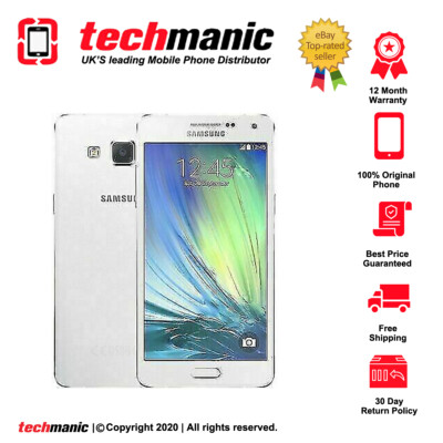 Samsung Galaxy A5 SM-A500FU - 16GB - White (Unlocked) Smartphone ...