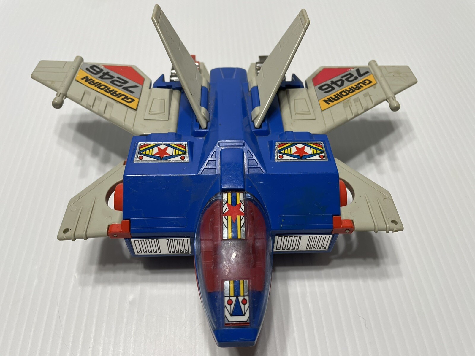 Vintage Tonka Gobots Guardian Spaceship Powersuit Courageous 7246 ...