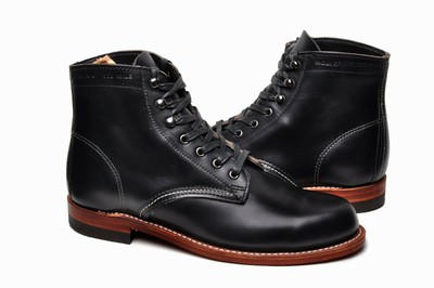 Wolverine 1000 Miles Men's Boots Plaint Toe Original Boots Black W05300 ...