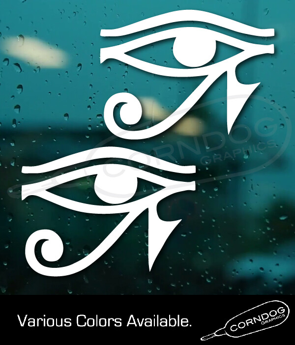Eye of Ra STICKER VINYL DECAL EGYPTIAN SUN EGYPT PROTECTIVE POWER | eBay