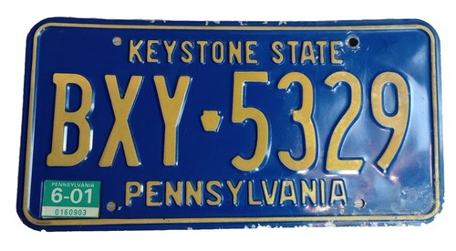 Pennsylvania License Plate Keystone State | eBay