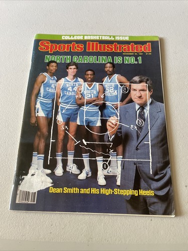 Sports Illustrated November 30, 1981 Dean Smith North Carolina James ...