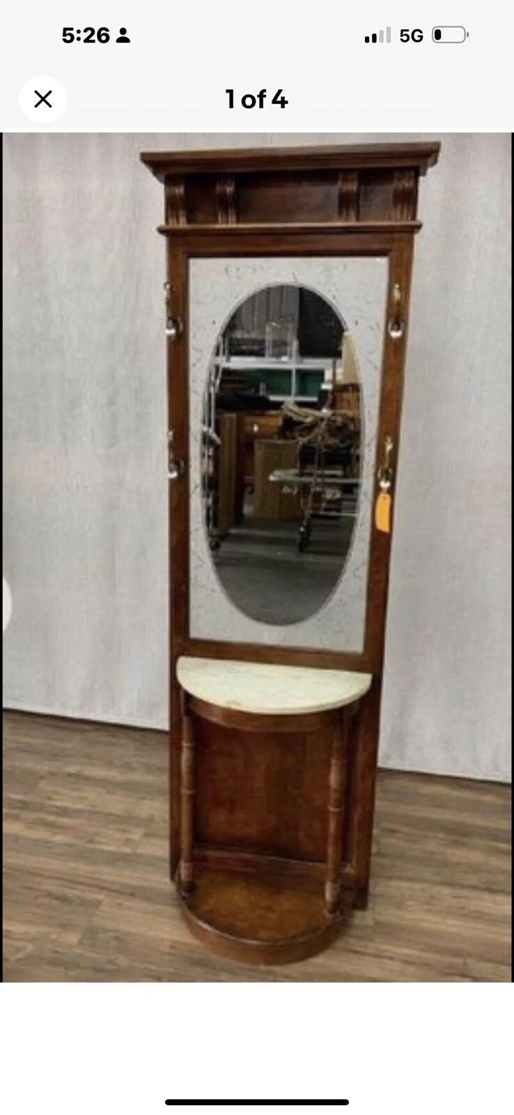 Vintage Pulaski Hall Tree | eBay