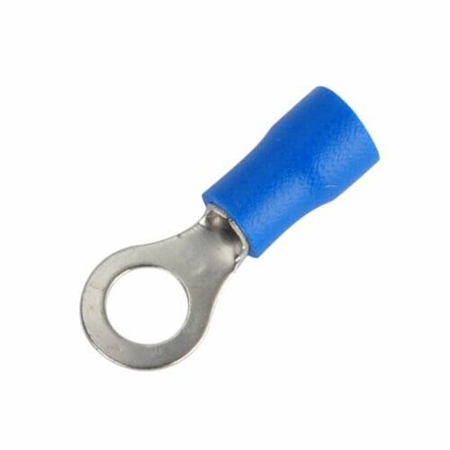 25pcs Ring Cable Shoe Ring Cable Shoes BLUE for 1.5-2.5mm2 Cable 14-16 ...