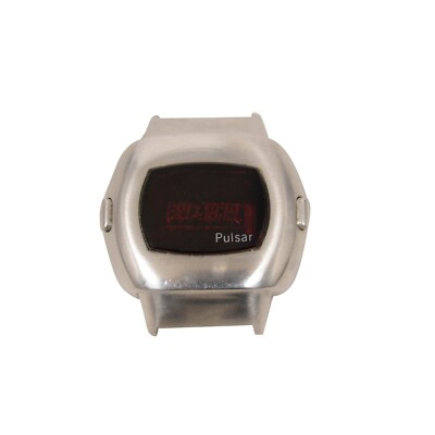 Pulsar Men P3 Vintage 1970s Digital Wrist Watch Stainless Steel Case ...