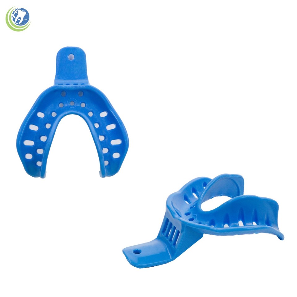 Dental Plastic Edentulous Disposable Impression Trays Autoclavable ...