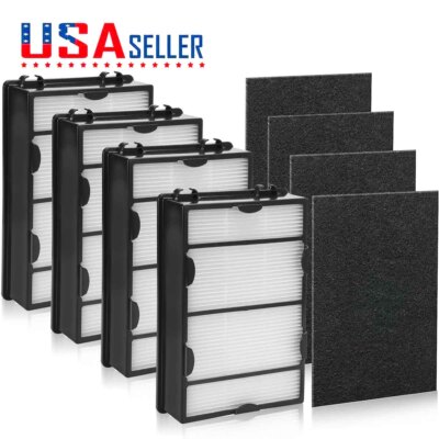 1/4 Pack True Hepa Filter Set Compatible with Holmes HAPF600D-U2 Filter ...