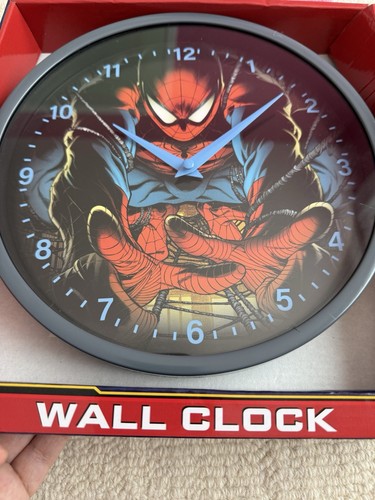 Spider-Man Wall Clock New In Box | eBay