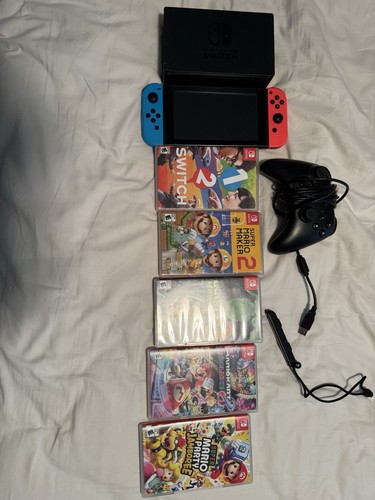 Nintendo Switch Console & Game Bundle Lot - Controller, Games, Cases | eBay