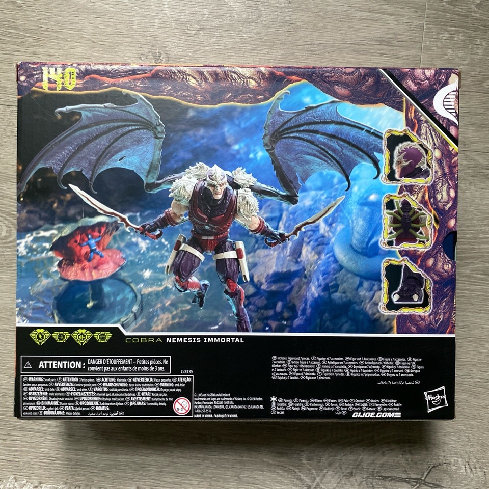 Hasbro G.I. Joe Classified Series Nemesis Immortal - NEW & FACTORY ...