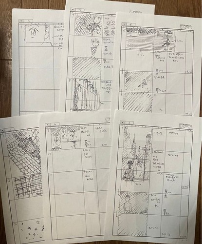 HUNTER x HUNTER Storyboard Key Animation Frames Art ED Kurapika Killua ...