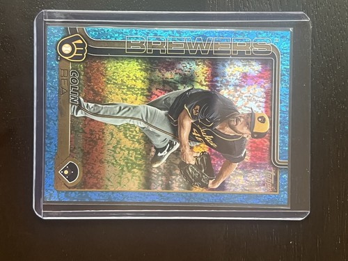 2025 Topps Series 1- Blue Speckled Colin Rea- #75- Serial Numbered #139 ...