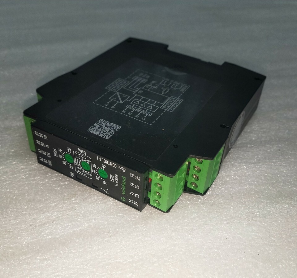 WIELAND MONITORING RELAY FLARE CONTROL I-1 | eBay