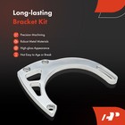 A-Premium 7x Aluminum Polished Alternator Bracket Kit LWP for Chevy 283 ...