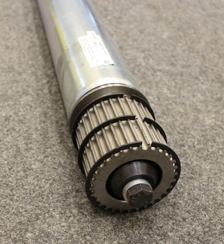 ROLLEX SYSTEMS Tragrolle mit Zahnriemenrad D: 80mm x L: 1370mm Typ 533 ...
