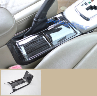 Black Wood Grain Inner Handbrake Panel Cover Trim For Toyota Corolla ...