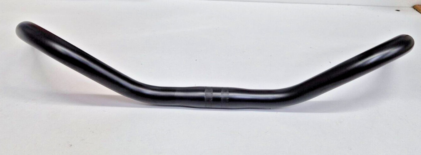 North Road Style/Dutch raised Handlebars Black Trekking 560mm wide X 25 ...