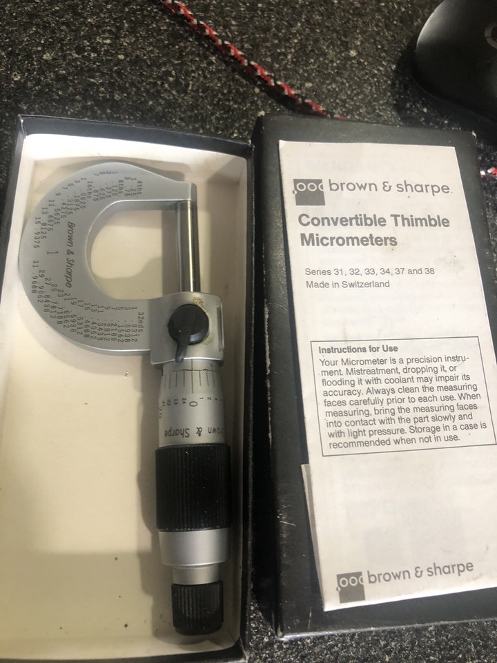 Brown & Sharp 1” Mic | eBay