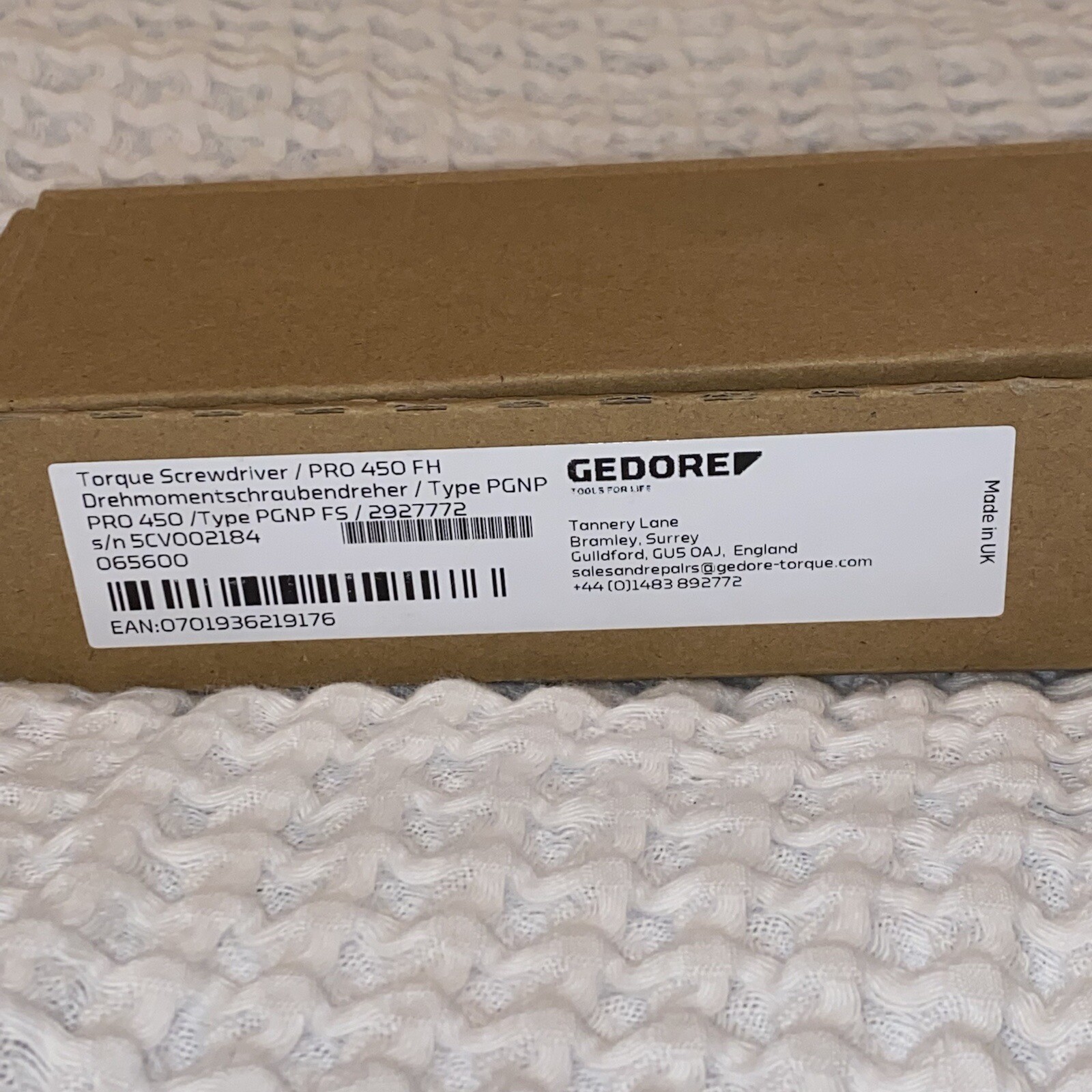 NEW! GEDORE PRO 450 FH TORQUE SCREWDRIVER, 0.5 TO 4.5N-M | eBay