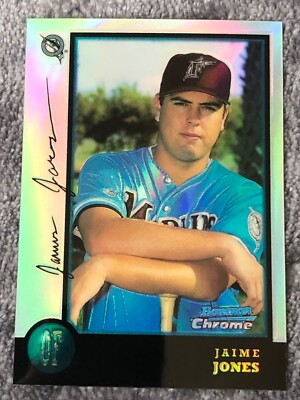 1998 Bowman Chrome JAIME JONES RC #120 - ROOKIE REFRACTOR - Florida ...