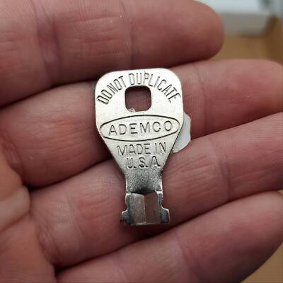 Ademco Keyswitch Key 507-206 Formed Key High Security USA Made NOS | eBay