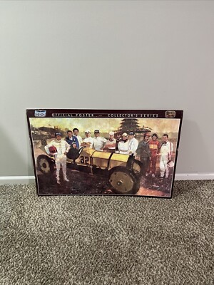 Vintage 1986 Indianapolis 500 official cardboard Poster Collector's ...