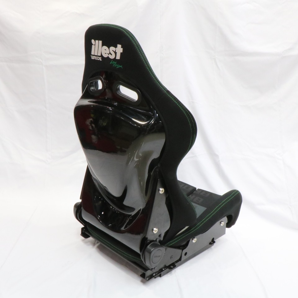 1pcs BRIDE illest car seat Black Fiberglass stradia lowmax Racing Black ...