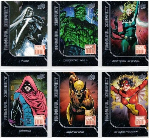 Marvel Annual 2020-21: Complete Annual Impact Set (01-10) Upper Deck | eBay