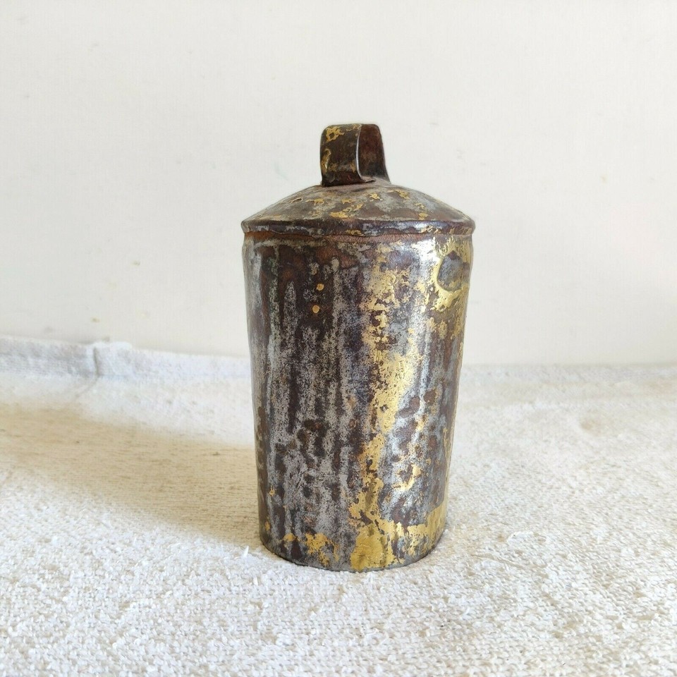 1920s Vintage Primitive Handcrafted Ox Cow Iron Bell Decorative ...