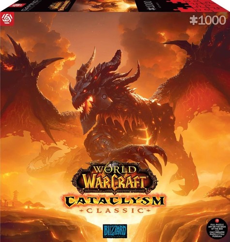 WORLD OF WARCRAFT CATACLYSM PUZZLE JIGSAW 1000 pcs NEW GOOD LOOT WoW ...