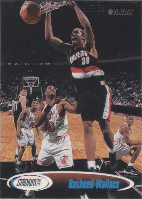 1998-99 Topps Stadium Club - Rasheed Wallace #147 for sale online | eBay